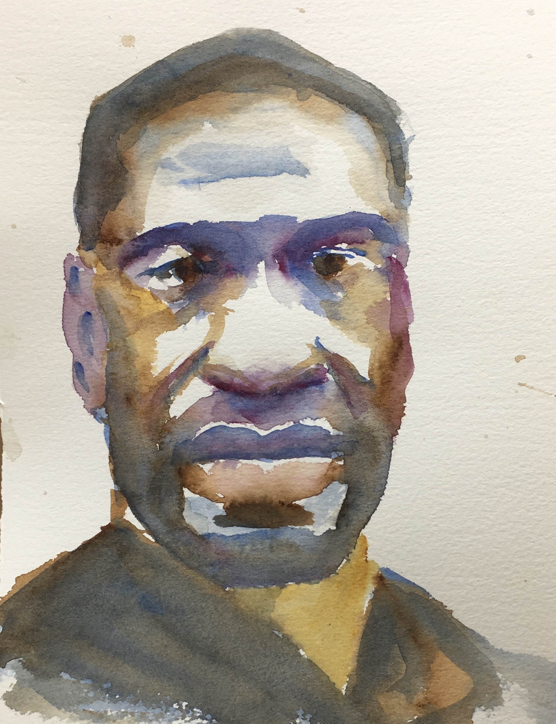 My portrait of George Floyd – St. Antony of Egypt Episcopal Church